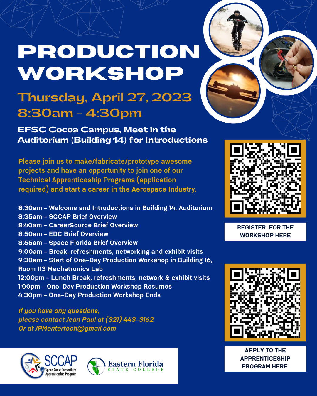 Production Workshop – Welcome to SCCAP!